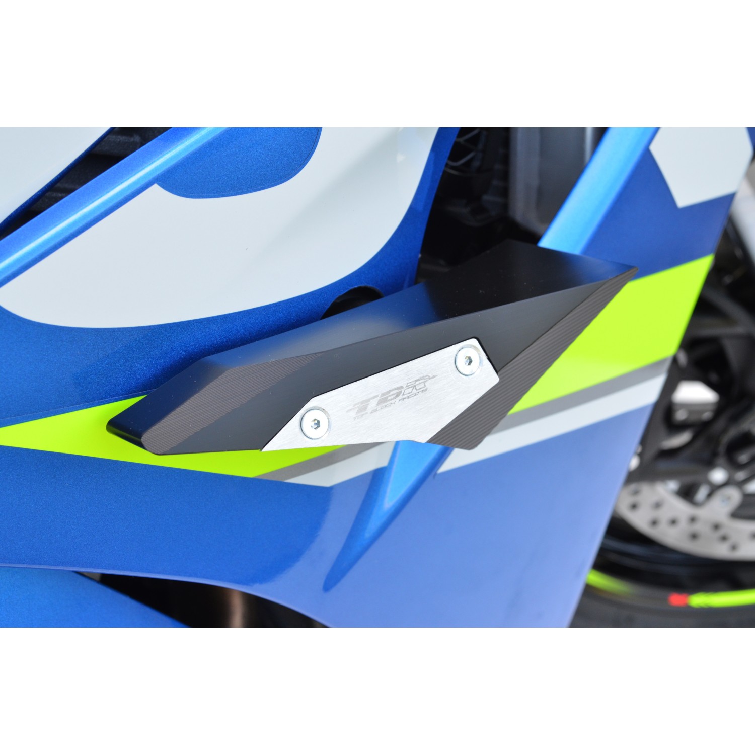 KIT PATINS SUZUKI GSX-R 1000 (17-23) (plaq alu)